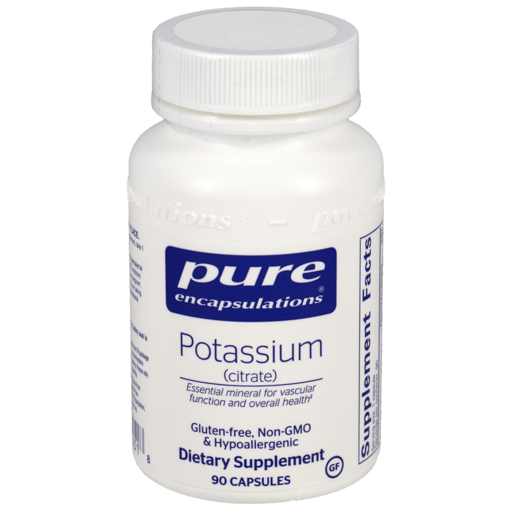 Potassium Citrate 200mg - Essential Mineral for Cardiovascular & Muscle ...